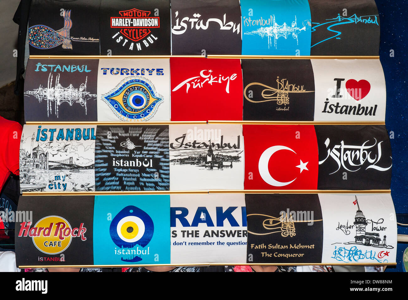 Grand bazaar, Textile market, Istanbul, Turkey Stock Photo - Alamy