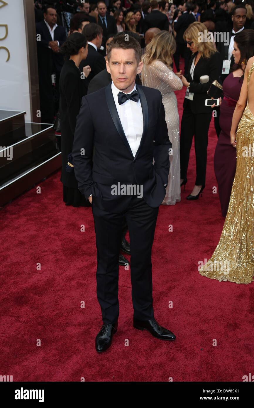 Actor Ethan Hawke attend the 86th Academy Awards aka Oscars at Dolby ...