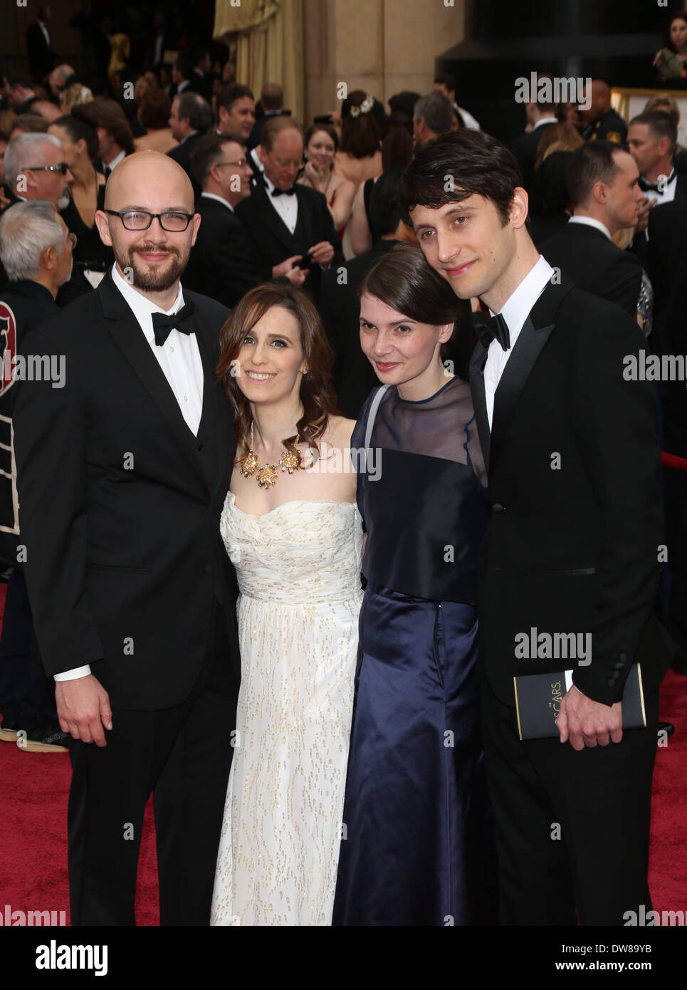 German directors Max Lang (L), Jan Lachauer (R) and guests attend the ...