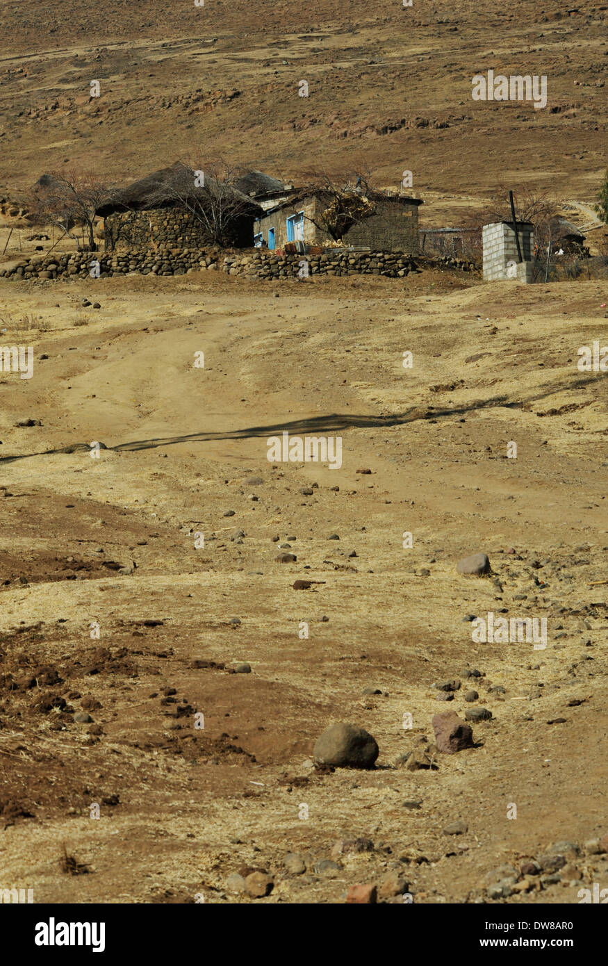 Basotho traditional house lesotho africa hi-res stock photography and ...