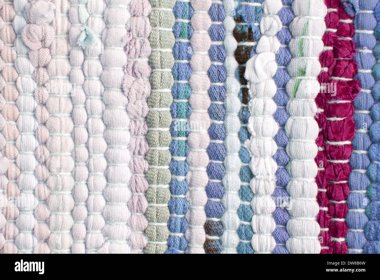 a cloth material background with stripes in different colors Stock ...