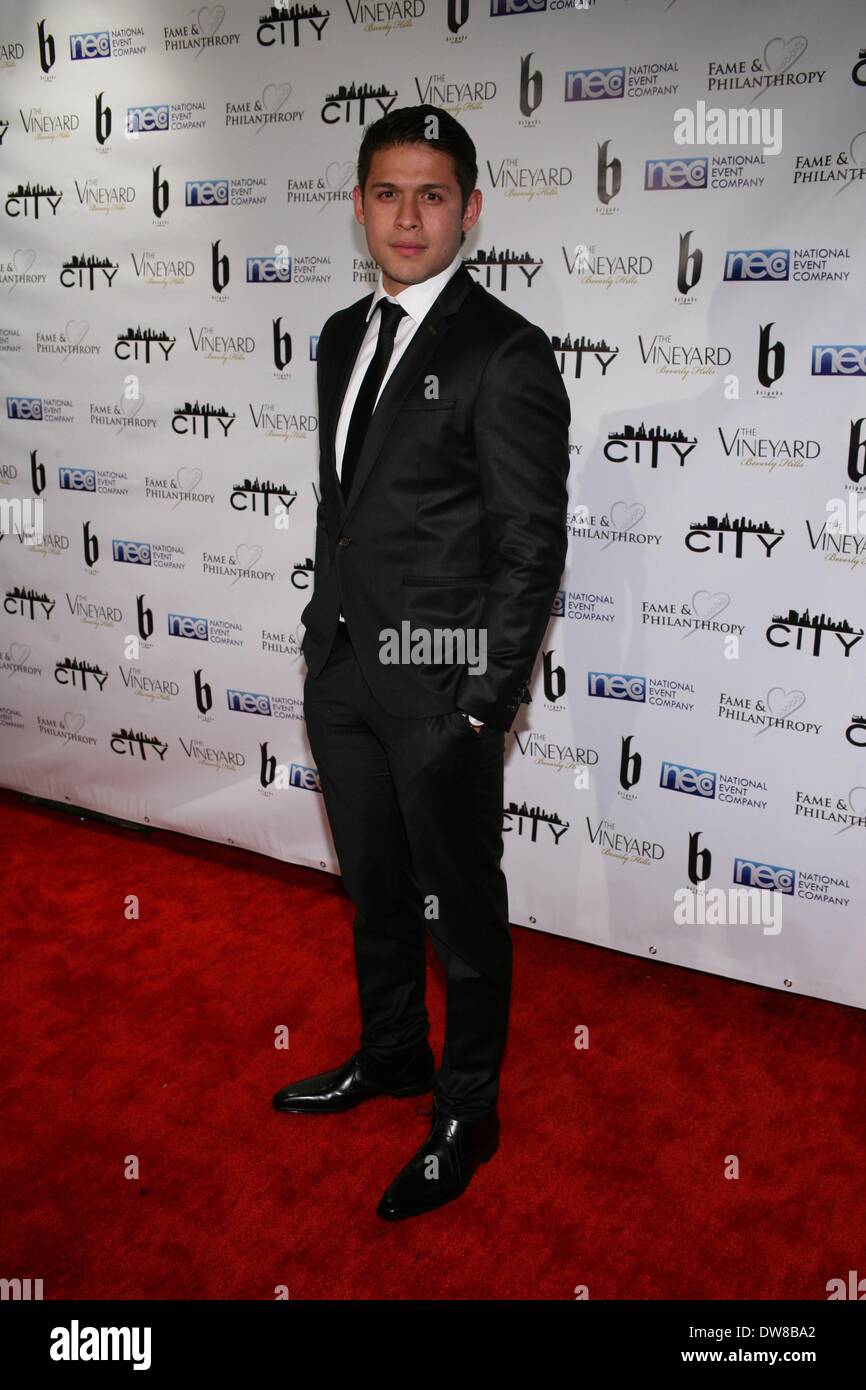 Beverly Hills, CA. 2nd Mar, 2014. David Castaneda at arrivals for Fame ...
