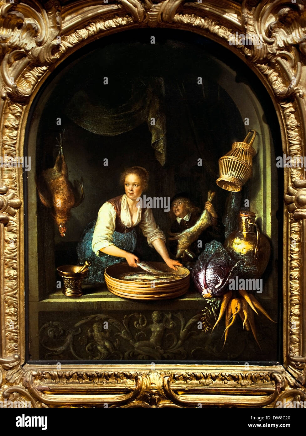 Painting by gerrit dou hi-res stock photography and images - Alamy