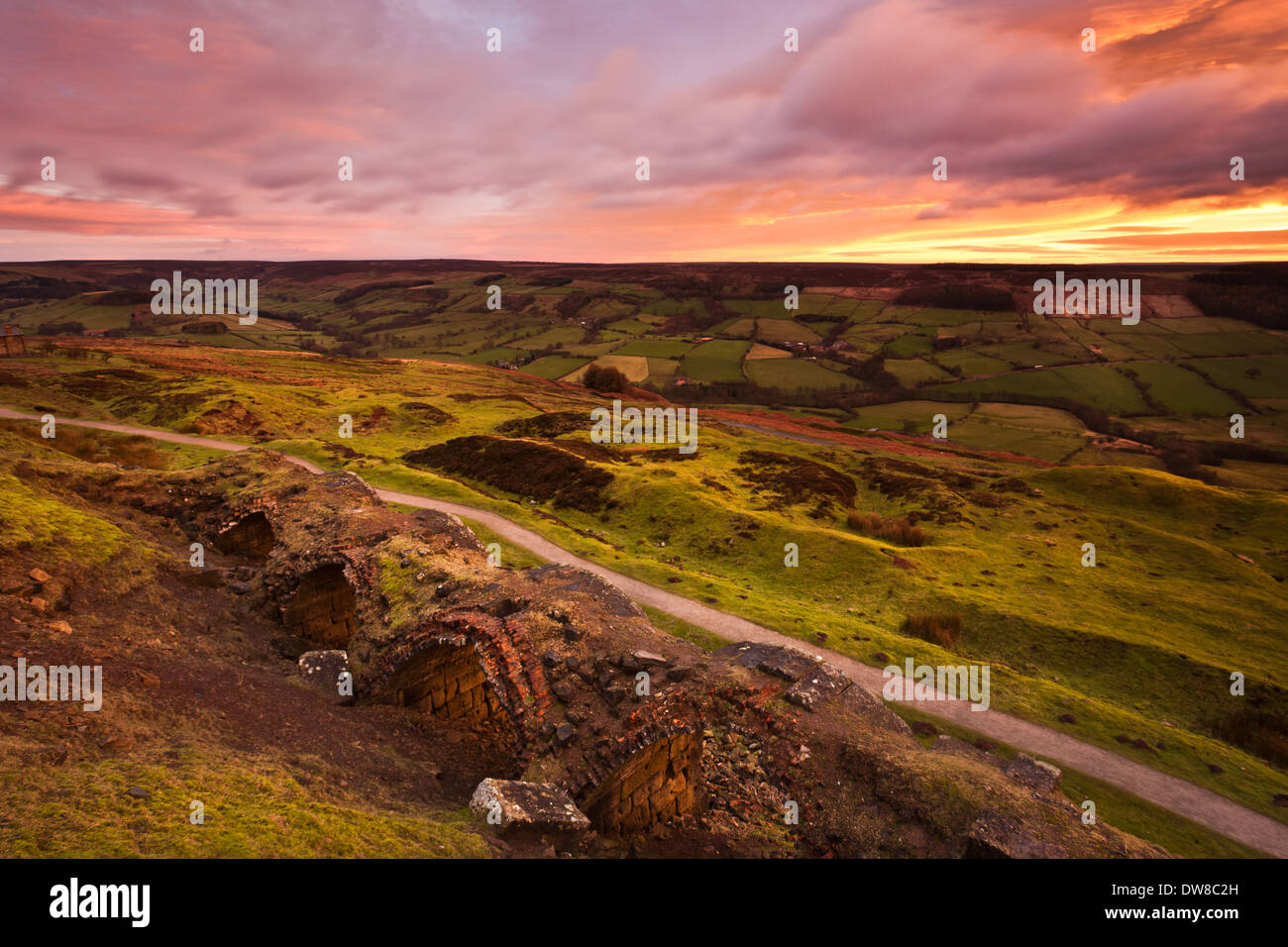 West Mines, Rosedale, North Yorkshire Stock Photo - Alamy