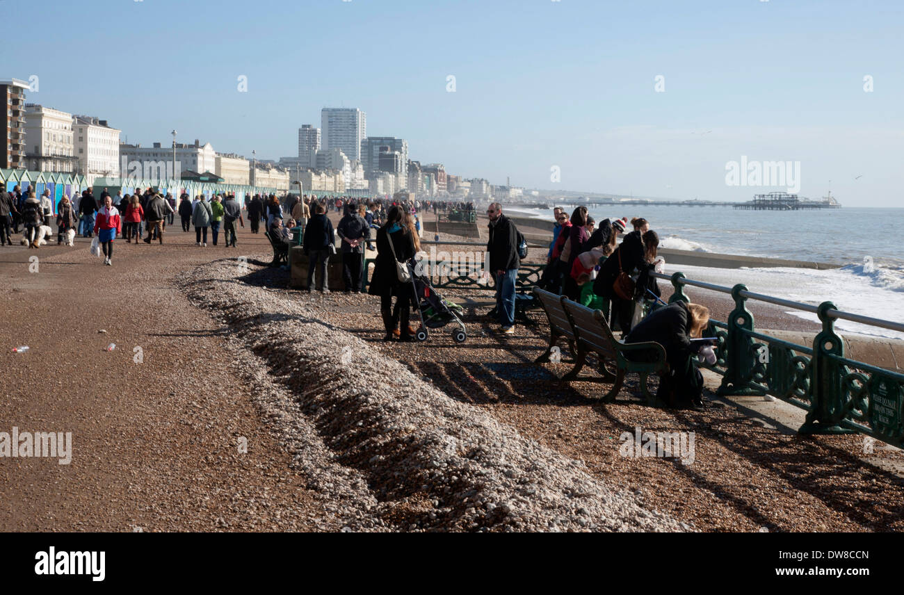 Hove seafront hi-res stock photography and images - Alamy