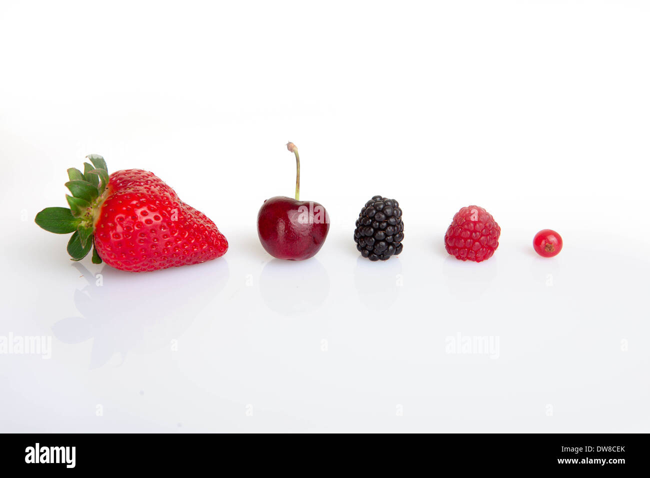 red summer fruits Stock Photo - Alamy