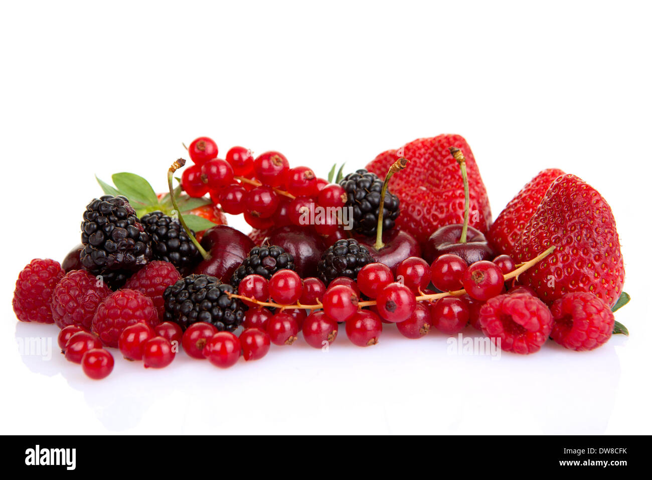 Red summer fruits hi-res stock photography and images - Alamy