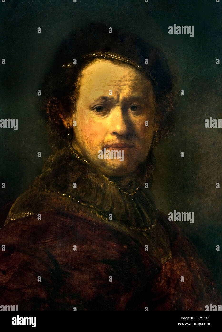 Painters self image hi-res stock photography and images - Alamy