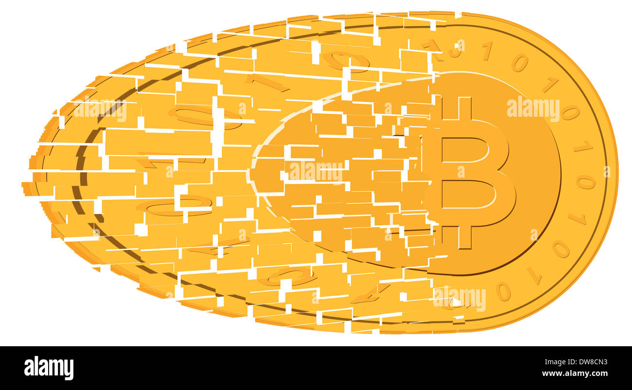 Bitcoin digital currency Stock Photo - Alamy