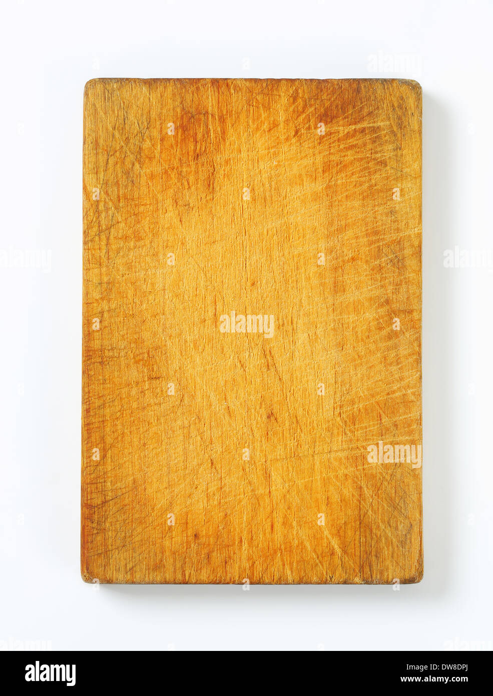 Studio shot of rectangle wooden cutting board Stock Photo - Alamy