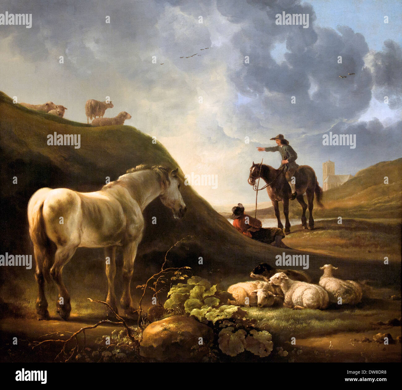 Dune landscape with gray mold Aelbert Jacobsz. Cuyp 1620 - 1691 Dutch ...