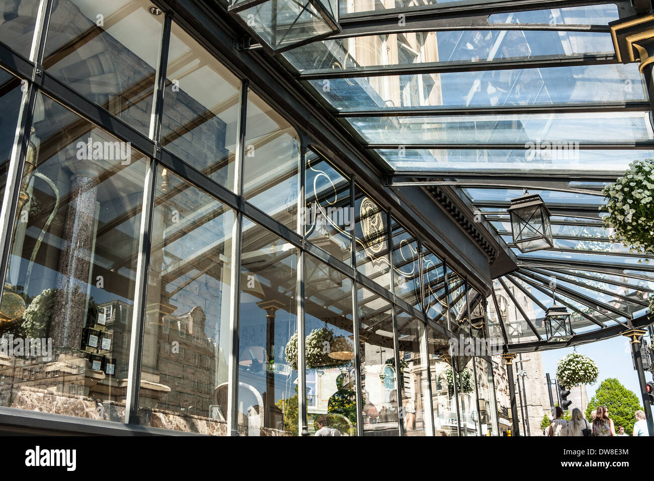 Glass Canopy, Harrogate, Yorkshire, England Stock Photo - Alamy