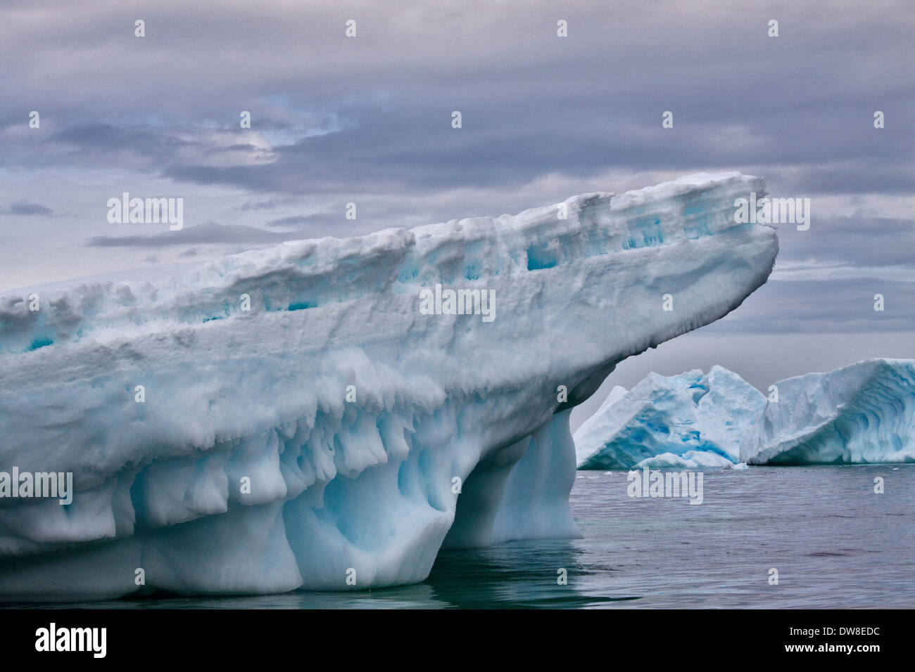 Iceberg in Lemaire Channel/Pleneau Island, Antarctic Peninsula Stock ...