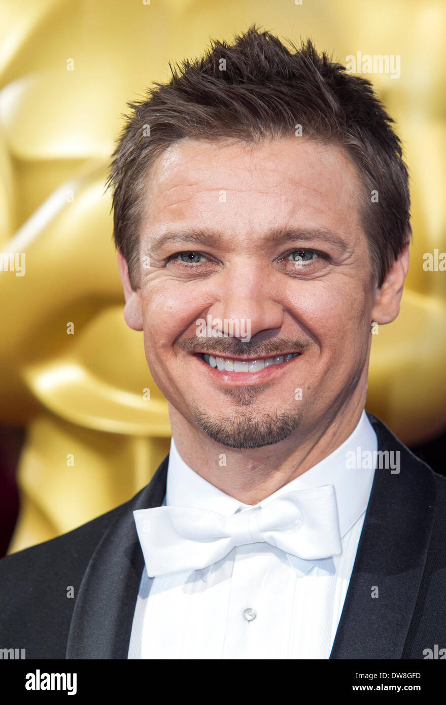 JEREMY RENNER 86TH ANNUAL ACADEMY AWARDS RED CARPET LOS ANGELES USA 02 ...