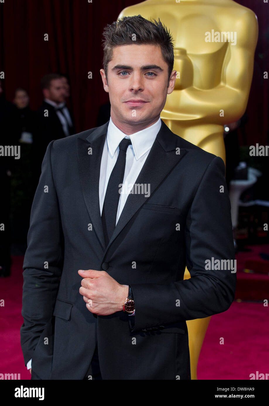 ZAC EFRON 86TH ANNUAL ACADEMY AWARDS RED CARPET LOS ANGELES USA 02 ...