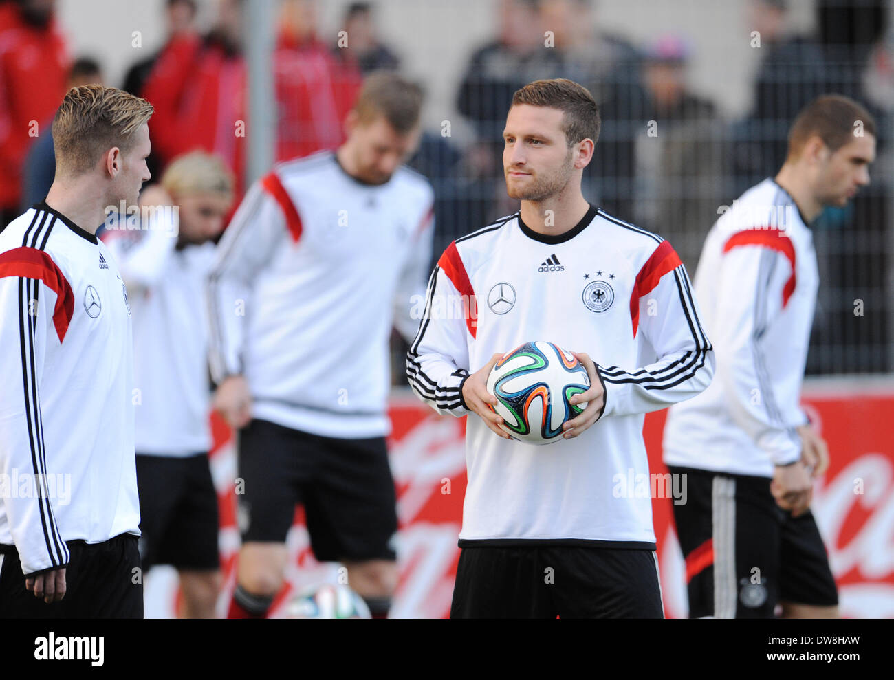 Stuttgart, Germany. 03rd Mar, 2014. German national soccer players ...
