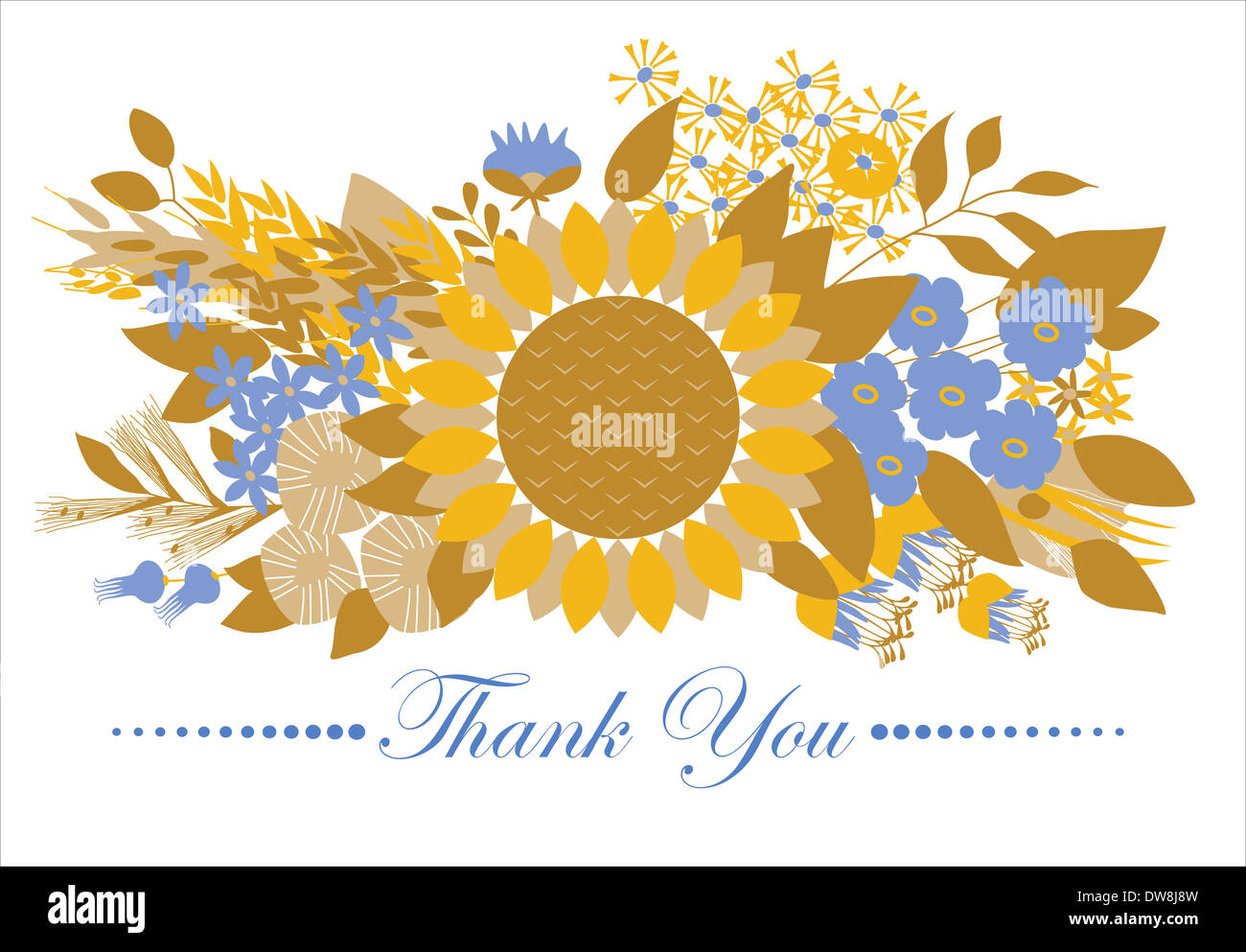 Thank you card Stock Photo - Alamy