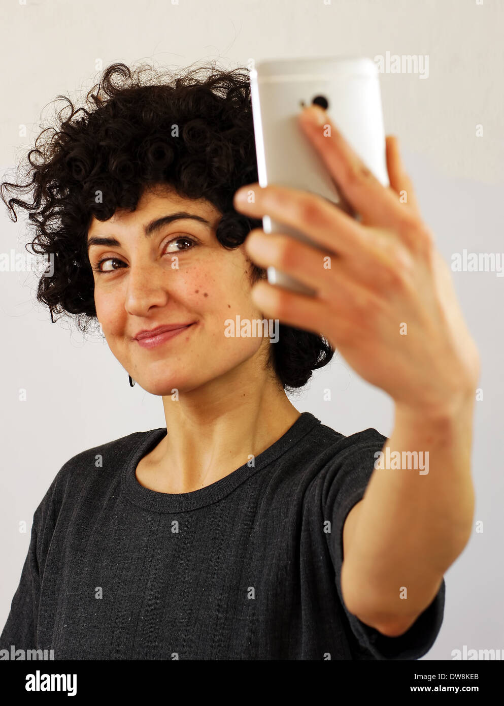 Takes self portrait hi-res stock photography and images - Alamy