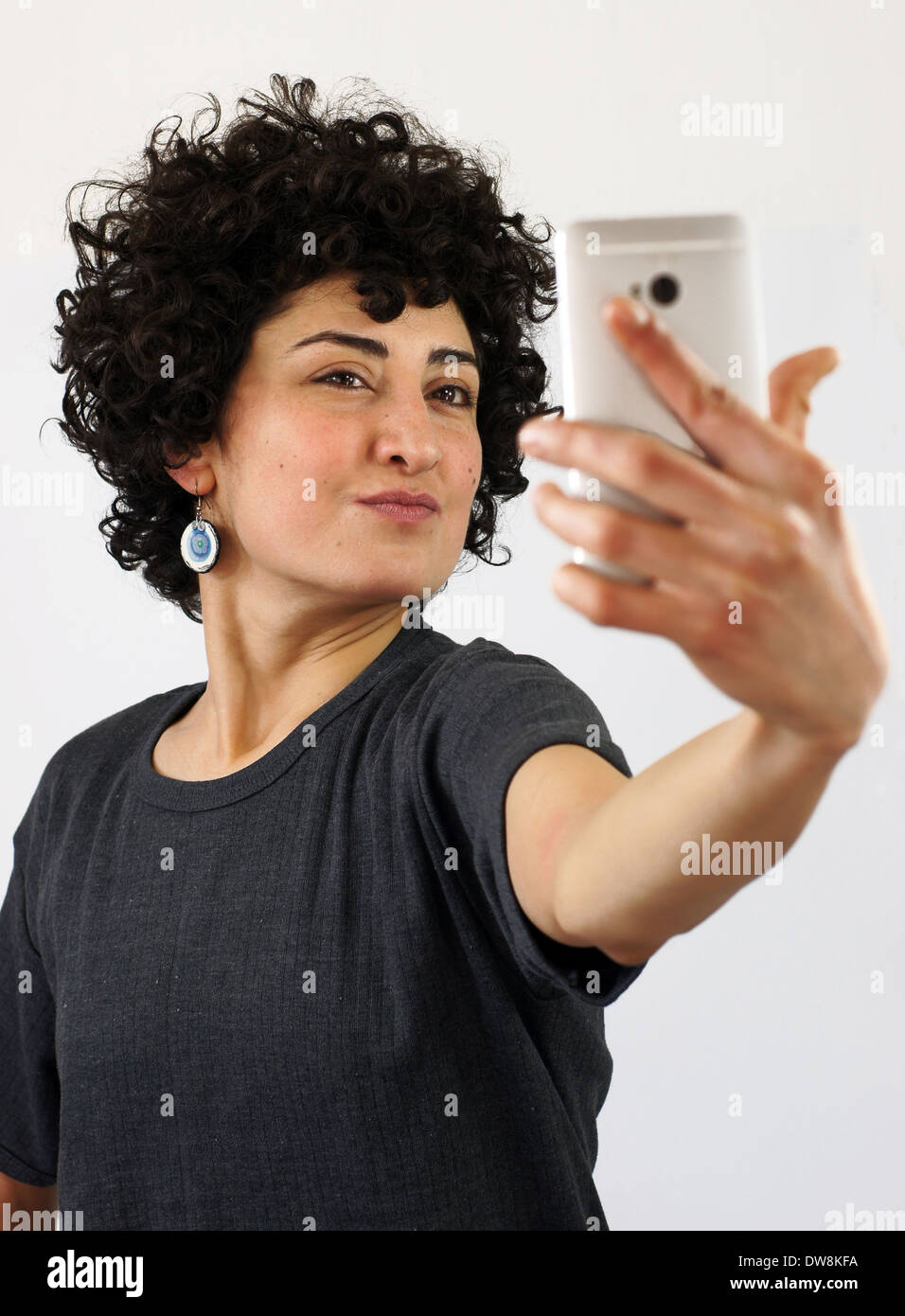 Takes self portrait hi-res stock photography and images - Alamy