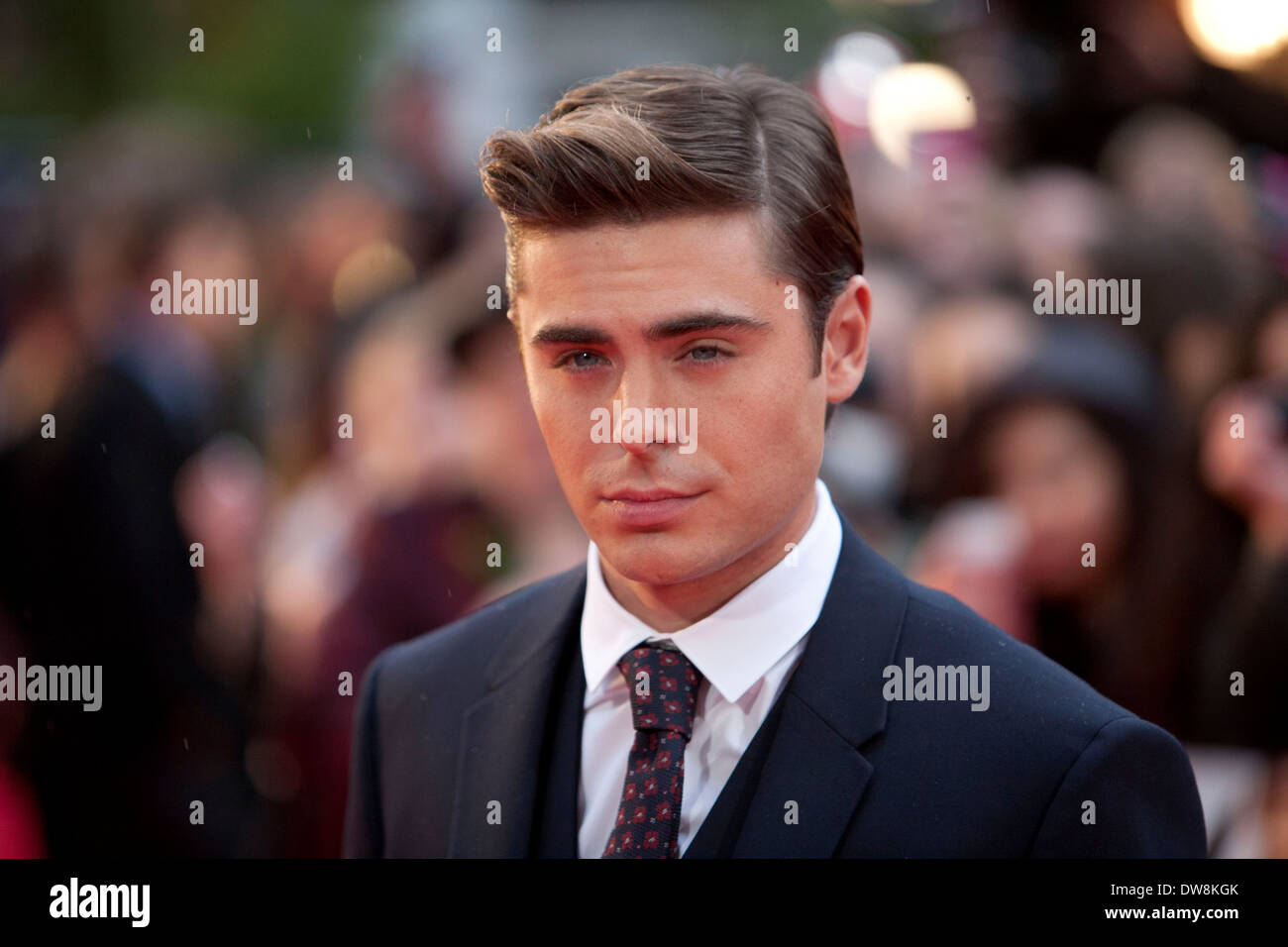 Actor Zac Efron attends 'The Lucky One' European film premiere at the ...