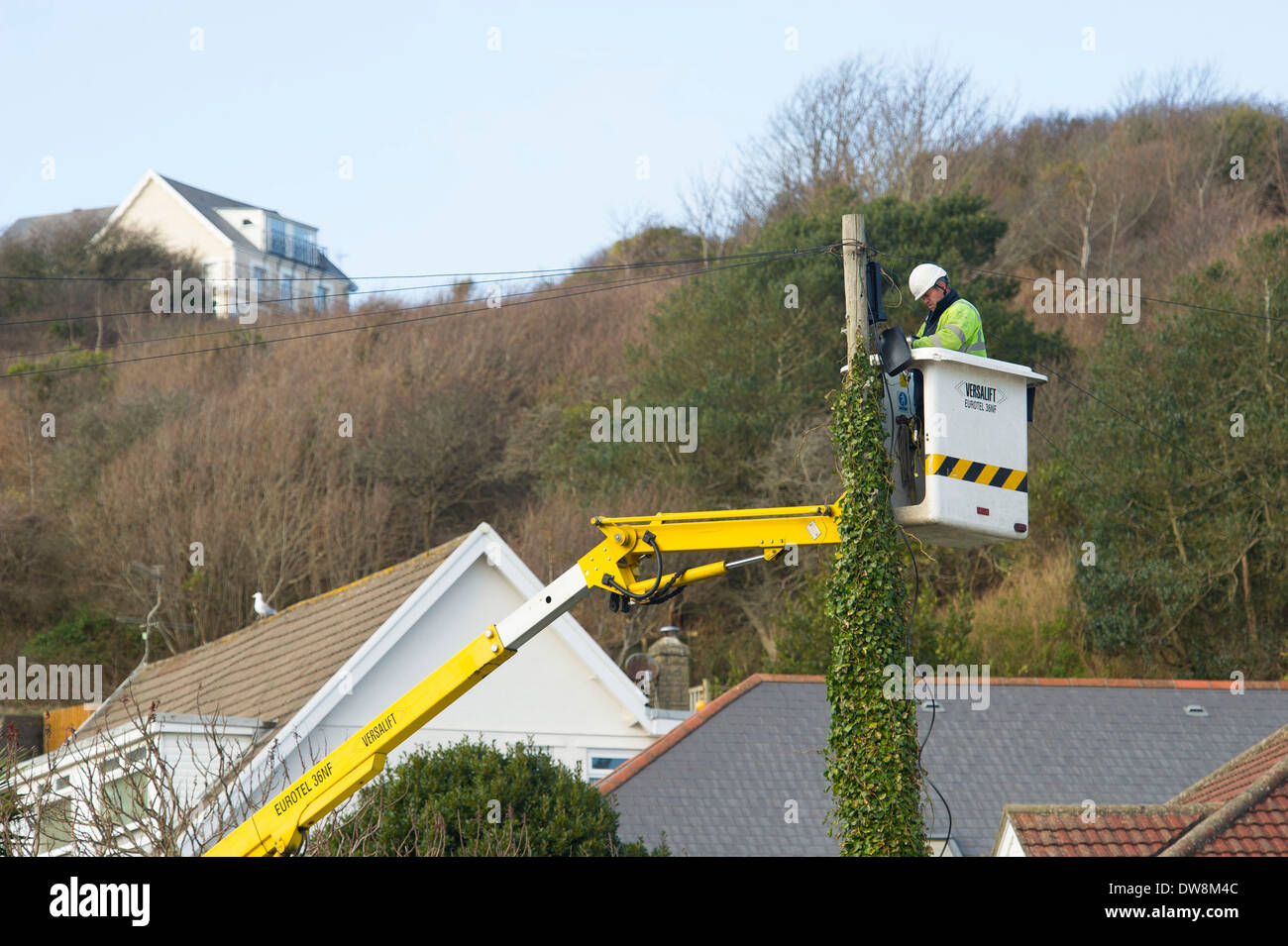 Bt engineer pole hi-res stock photography and images - Alamy