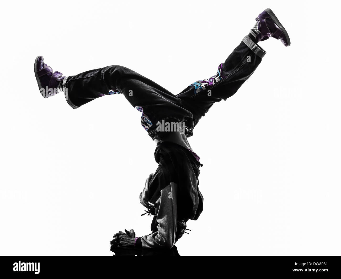 Dance dancer handstand handstands hi-res stock photography and images ...