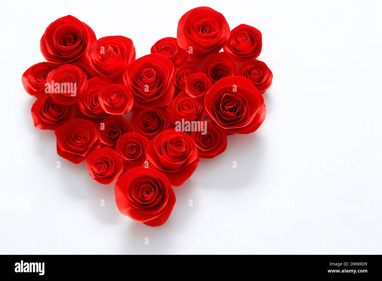 Rose paper Cut Out Stock Images & Pictures - Alamy