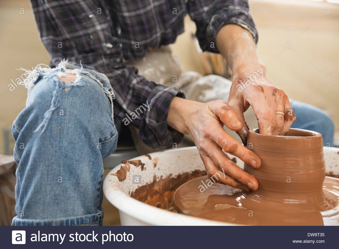 Potters Wheel Stock Photos & Potters Wheel Stock Images - Alamy
