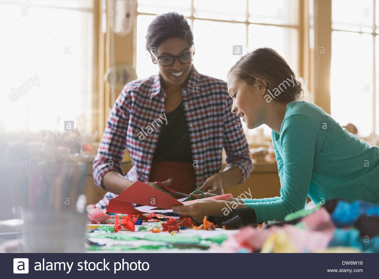 Girl paper hi-res stock photography and images - Alamy