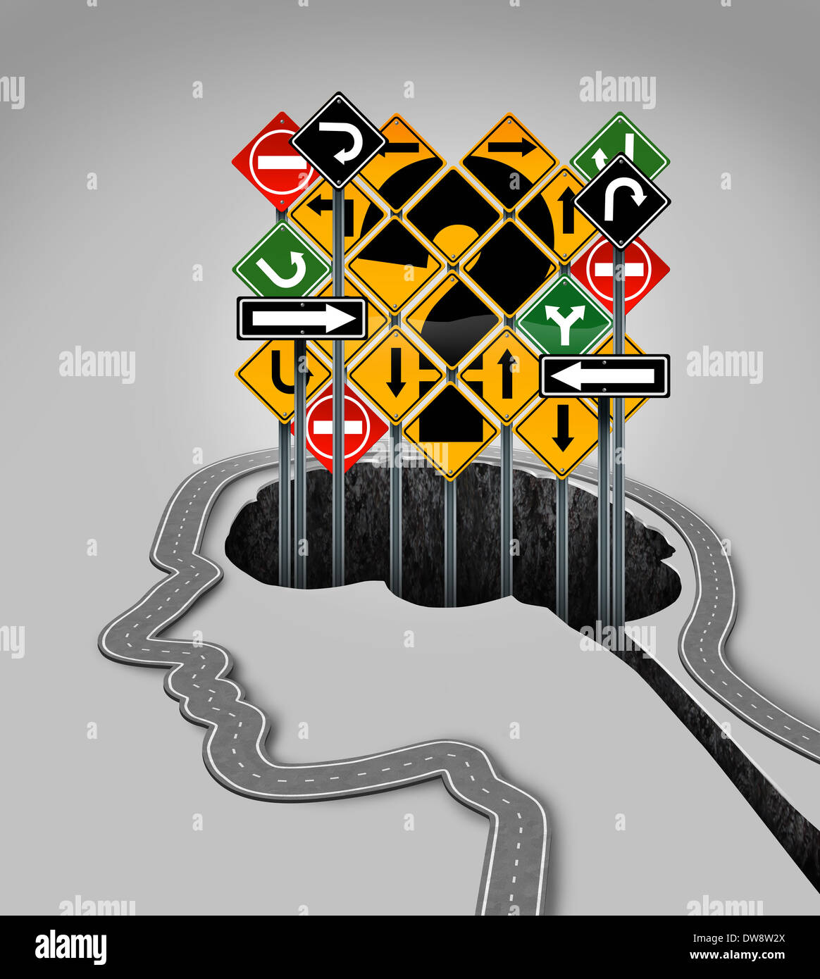 Traffic management road signs hi-res stock photography and images - Alamy