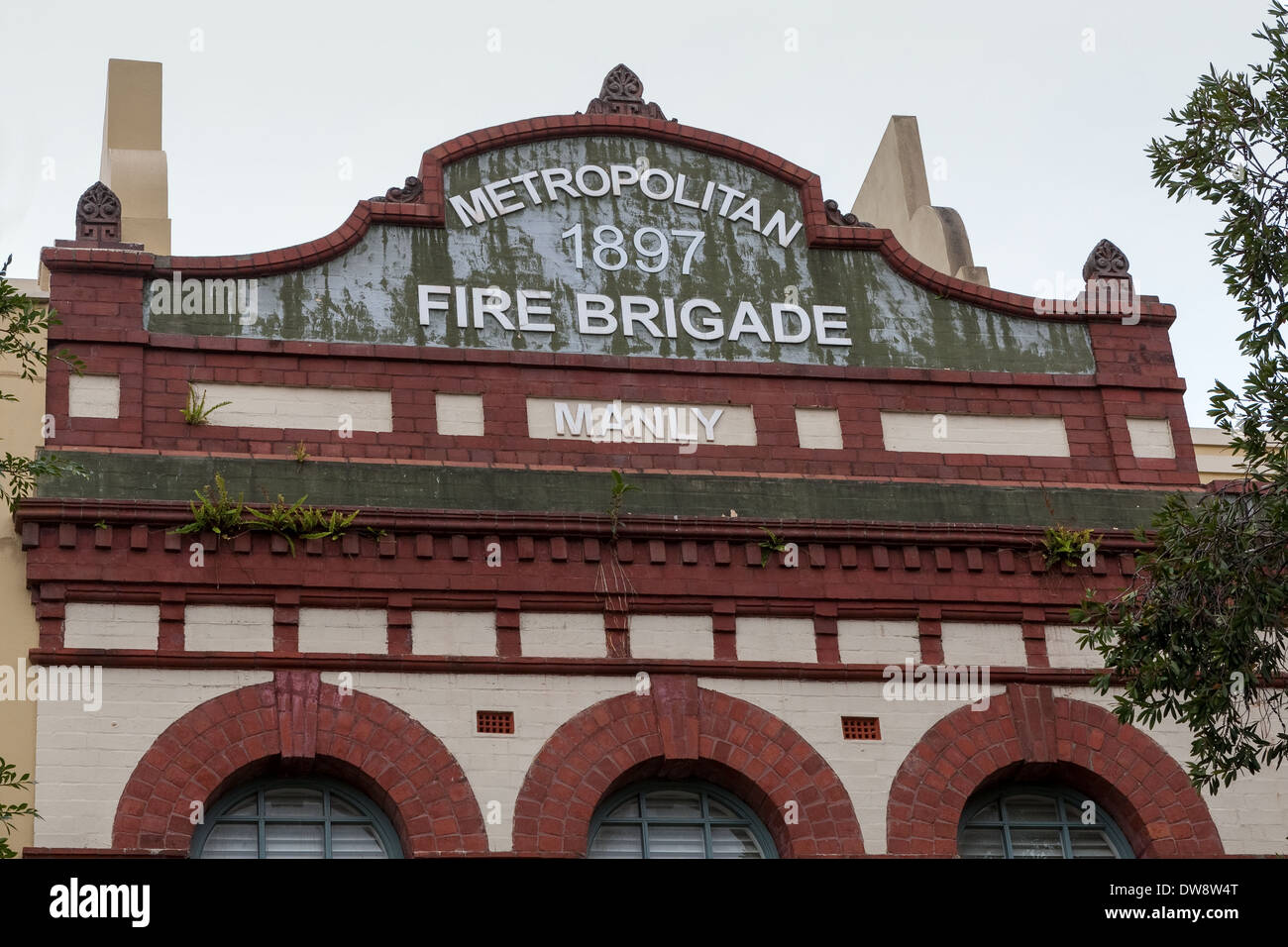 Fire brigade building, Historic buildings, The Corso, Manly, Australia ...