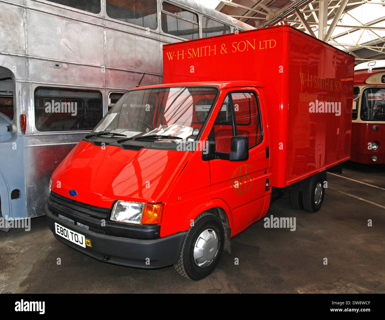Vintage delivery van hi-res stock photography and images - Alamy