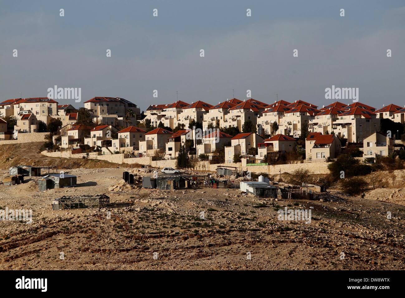 Jerusalem, West Bank Jewish settlement of Ma'ale Adumim near Jerusalem ...
