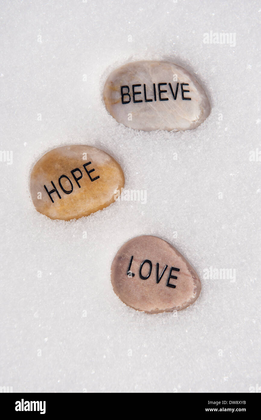 Hope in the rock hi-res stock photography and images - Alamy