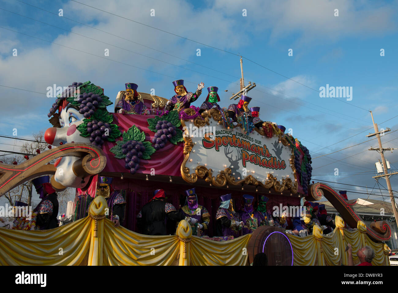 Bacchus parade hi-res stock photography and images - Alamy