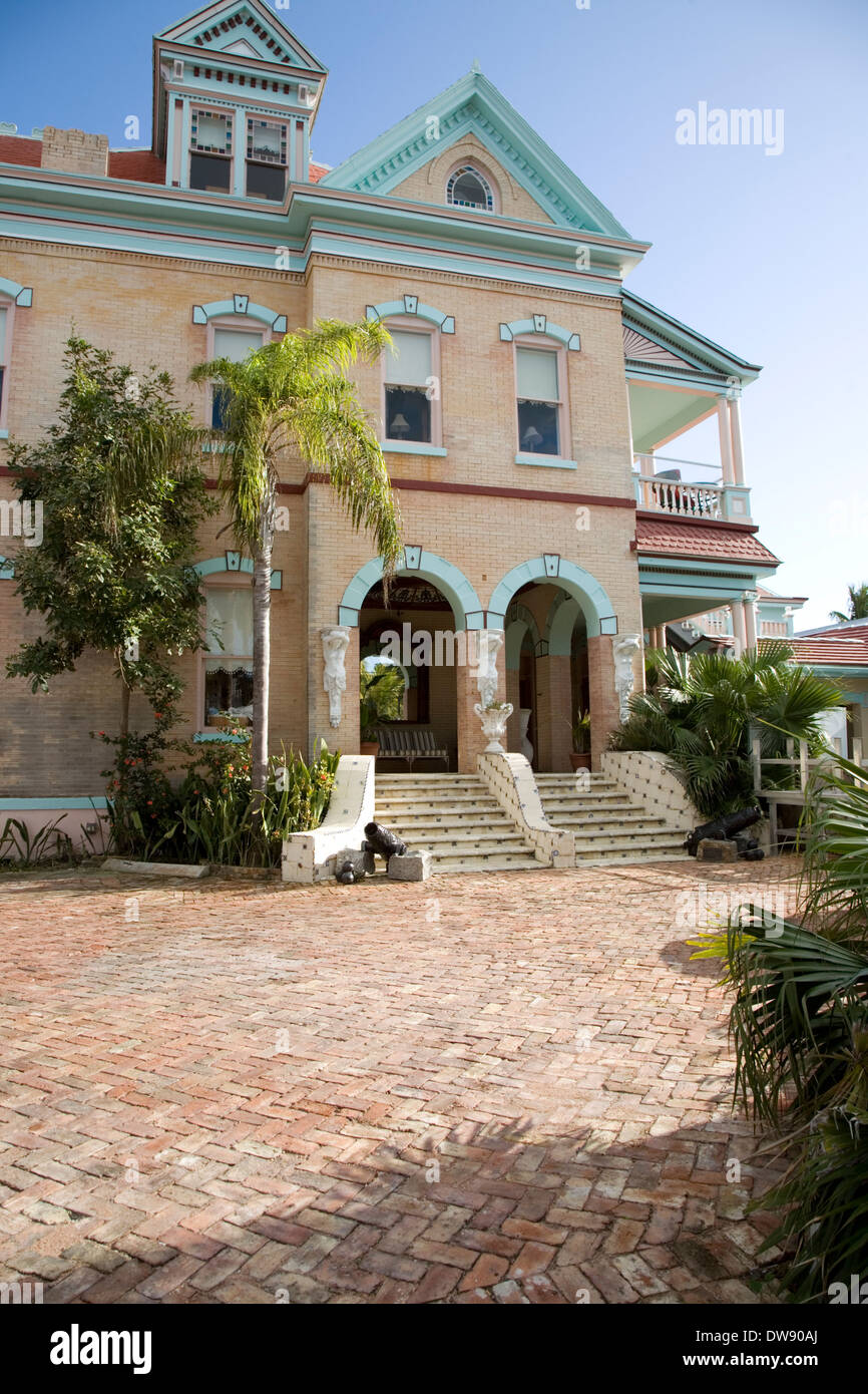 Southernmost House, now an inn and museum, Key West, Florida, USA Stock ...
