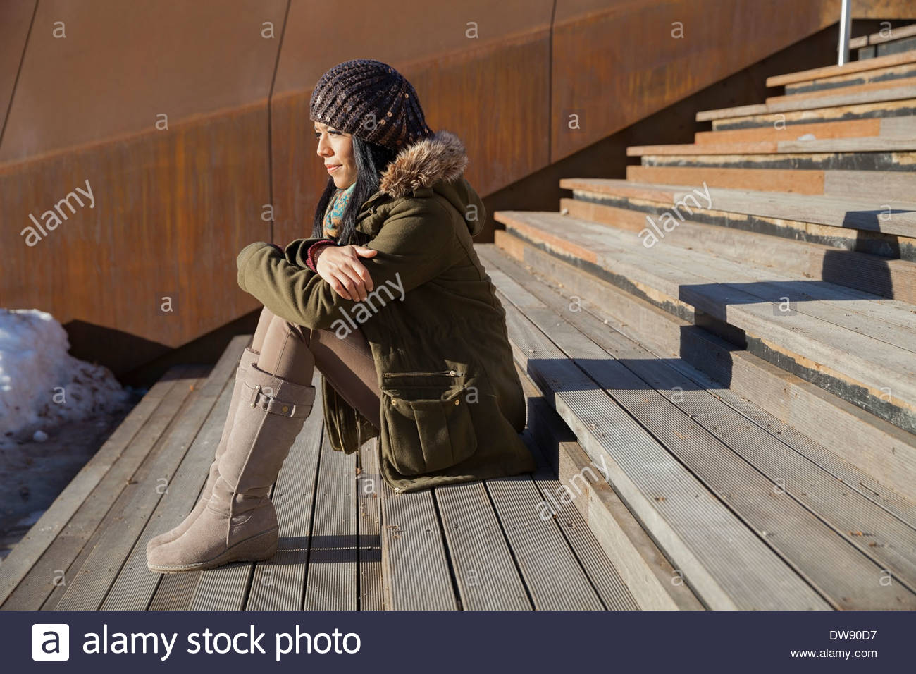 Side view of steps hi-res stock photography and images - Alamy