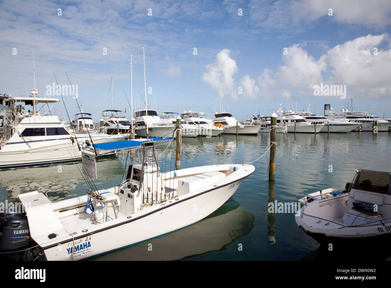 Yachts and fishing vessels mingle in the marinas of the Historic ...