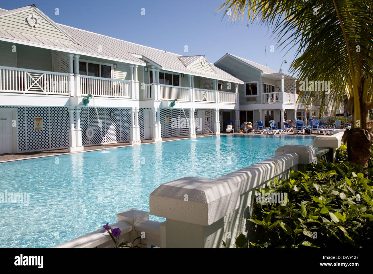 Swimming pool at Southernmost Hotel & Resorts, Key West, Florida, USA ...