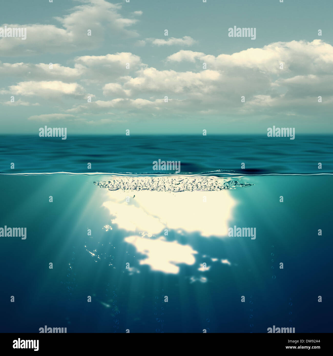 Summer sea, abstract environmental backgrounds Stock Photo - Alamy