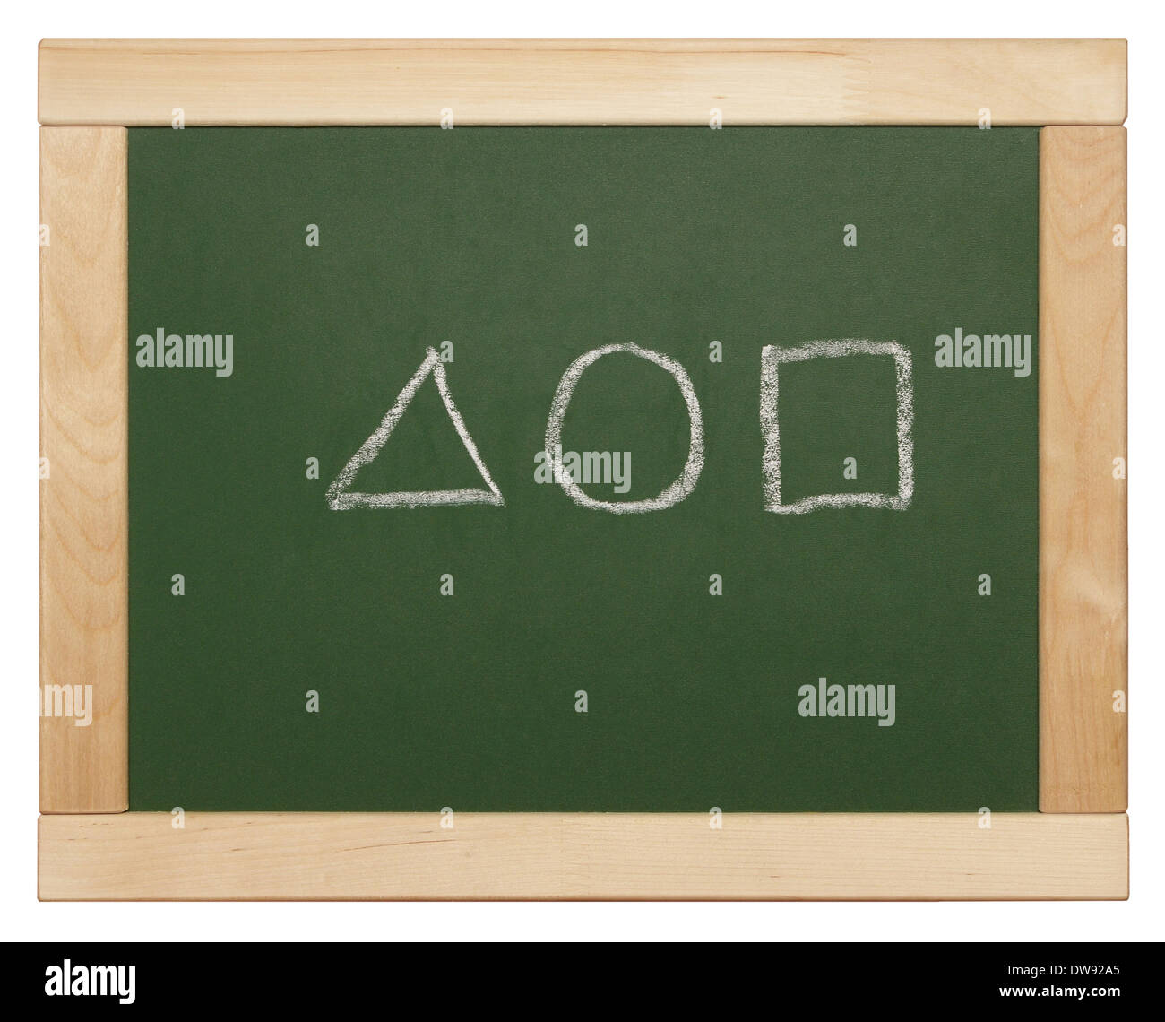 Square circle triangle shapes Cut Out Stock Images & Pictures - Alamy