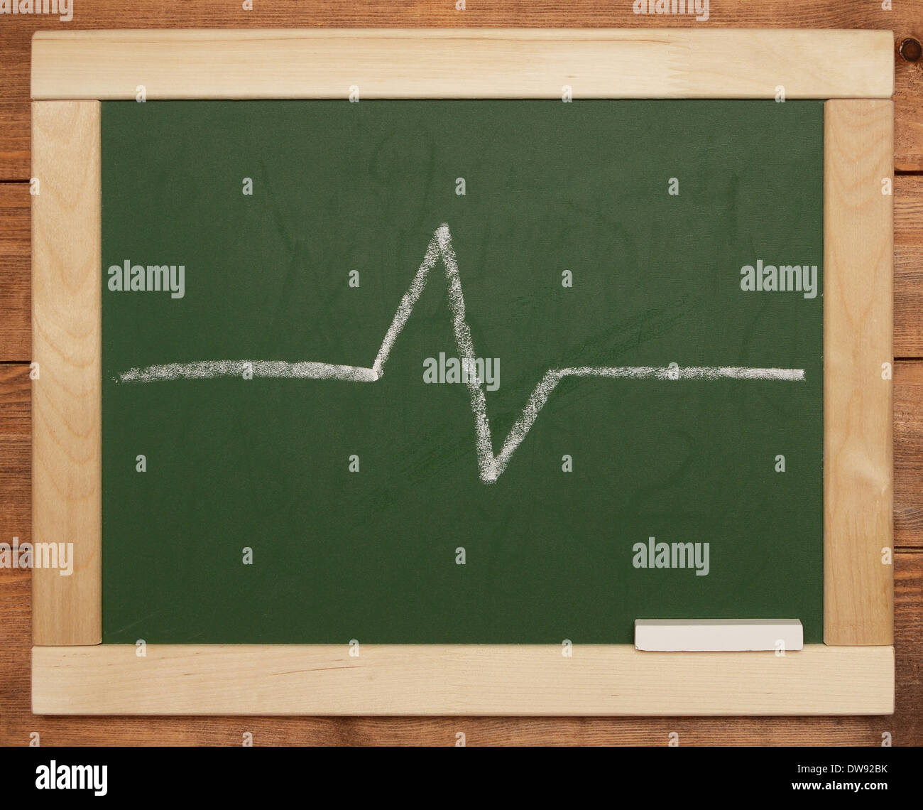 blackboard with line Stock Photo - Alamy