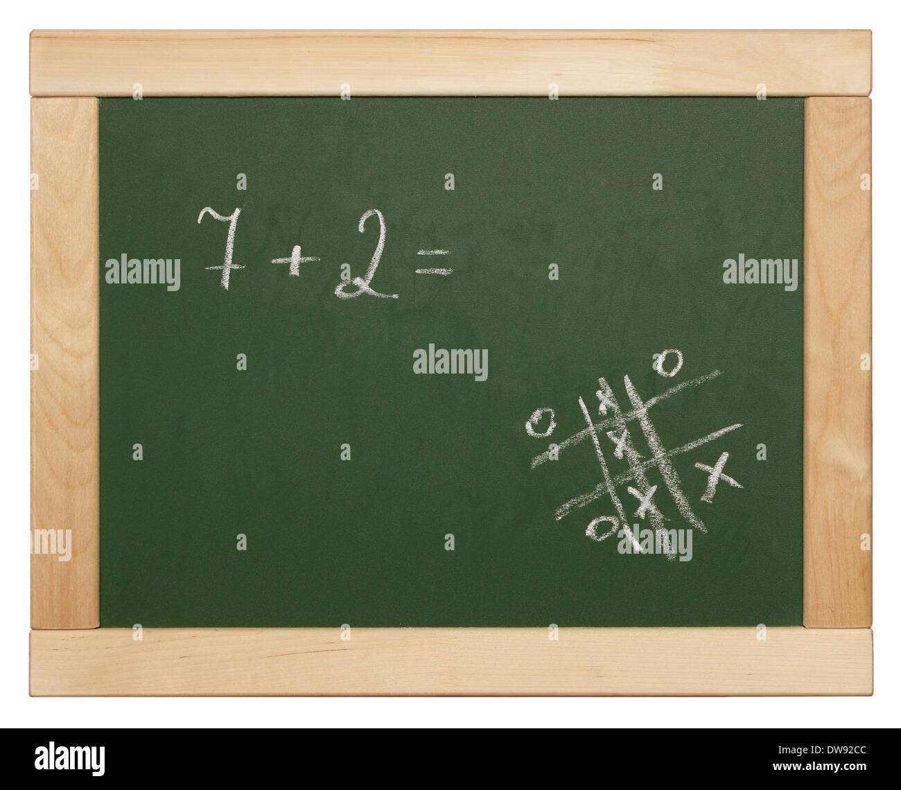 School chalkboard hi-res stock photography and images - Alamy