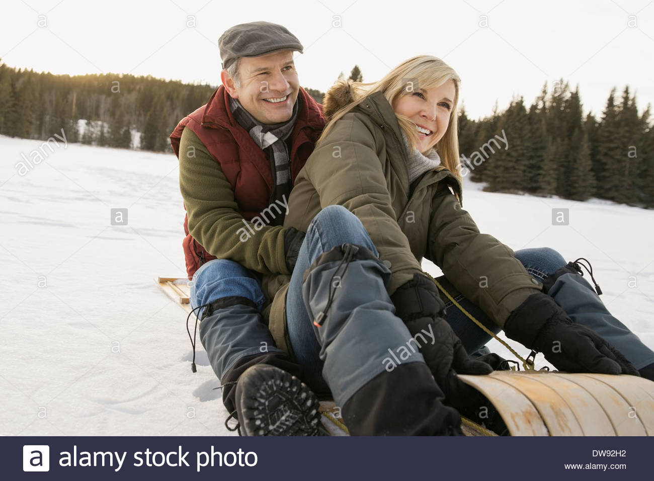 On toboggan hi-res stock photography and images - Alamy