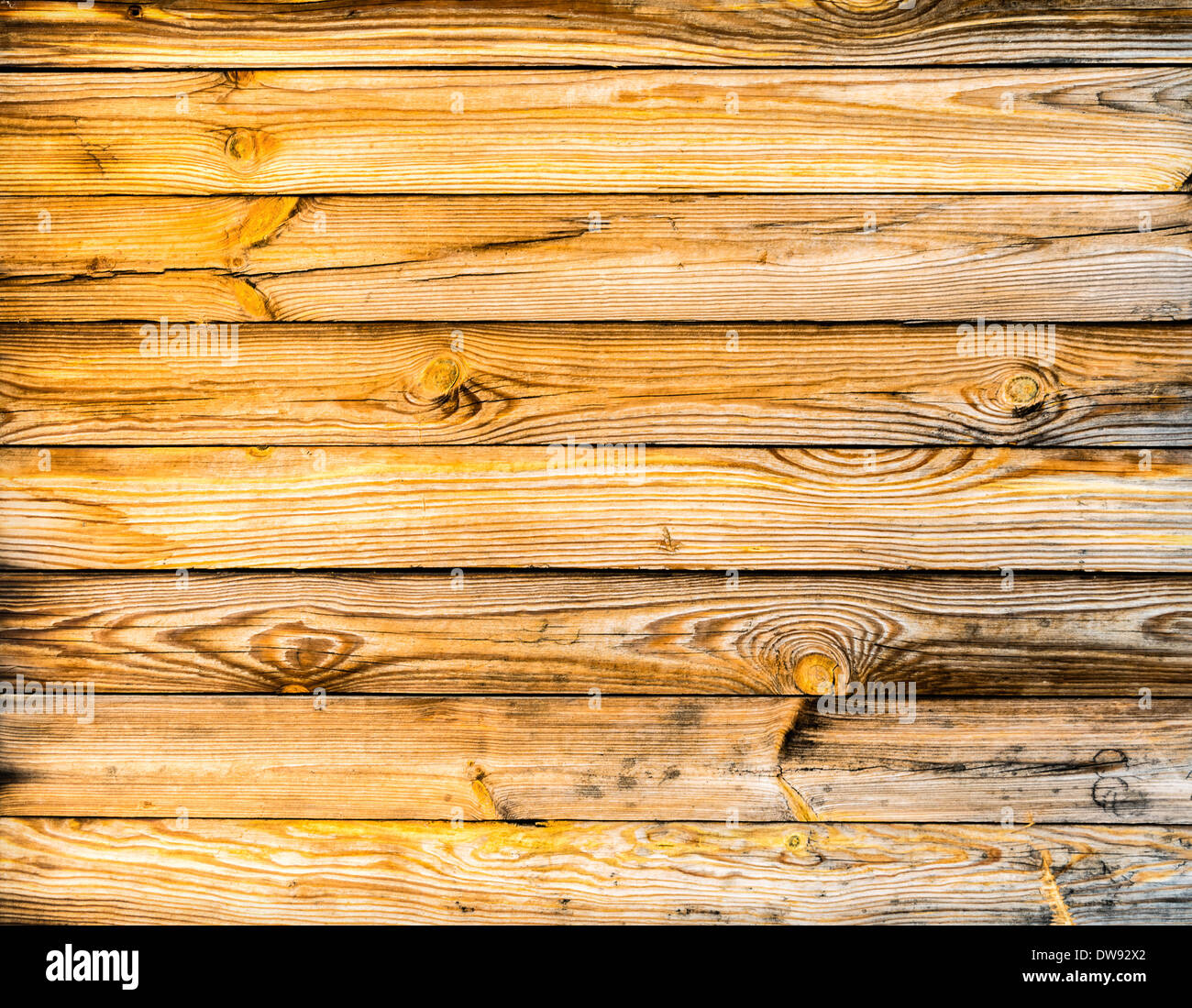 Texture of old scratched wooden a plank Stock Photo - Alamy