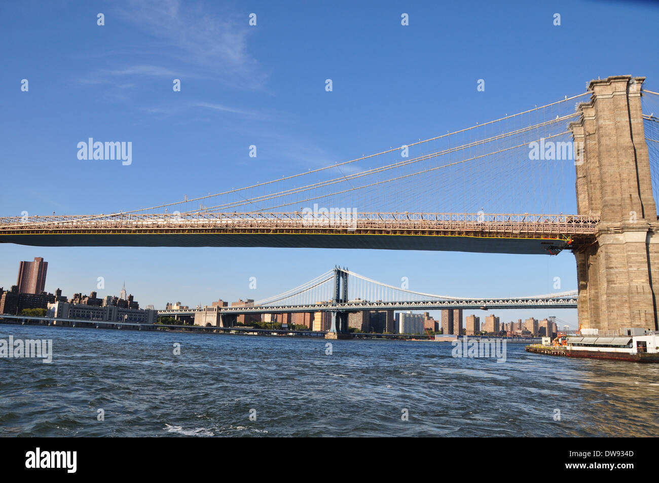 The most famous bridges in New York, linking Manhattan with Brooklyn ...