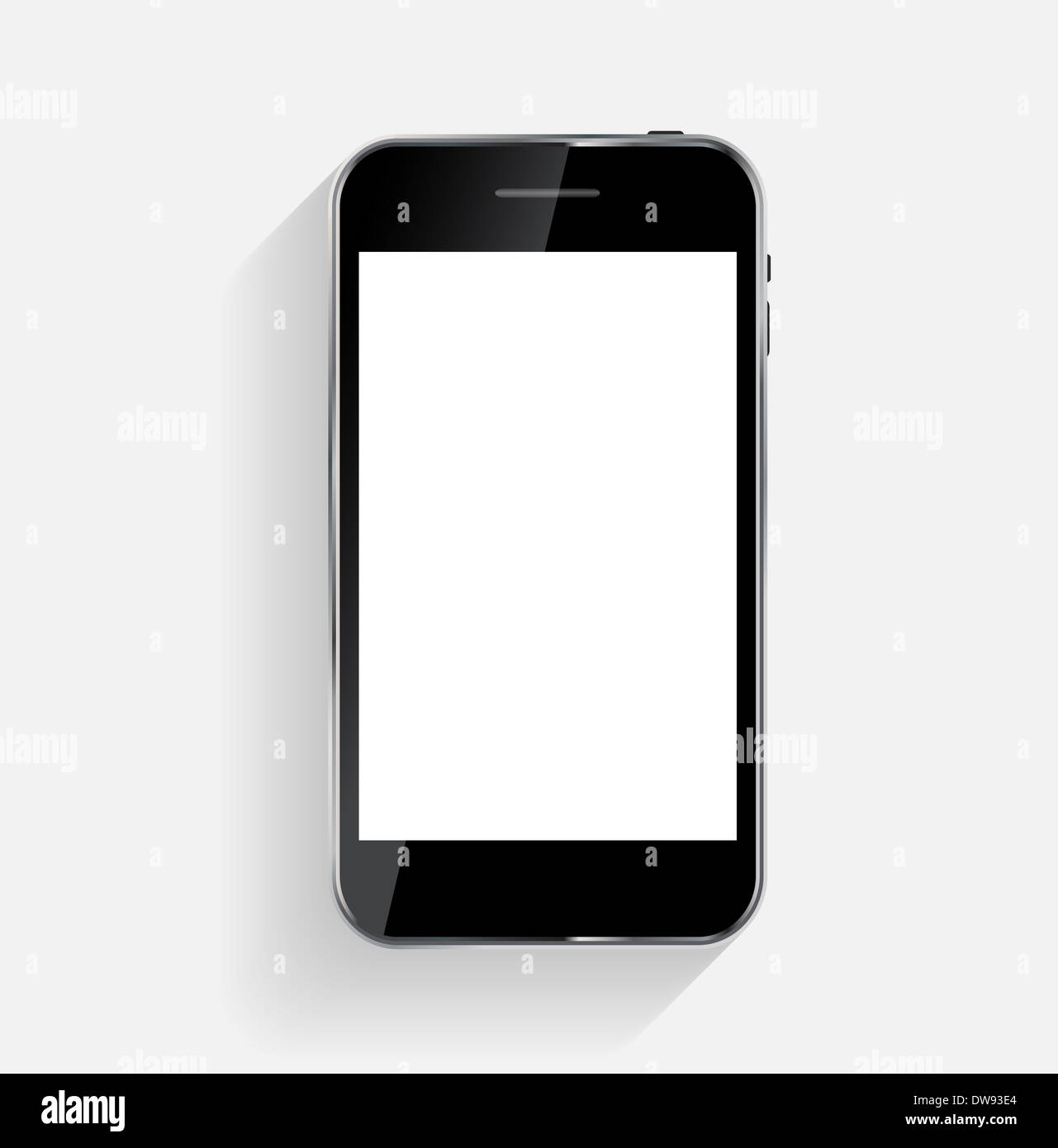 Abstract Design Mobile Phone. Vector Illustration Stock Photo - Alamy