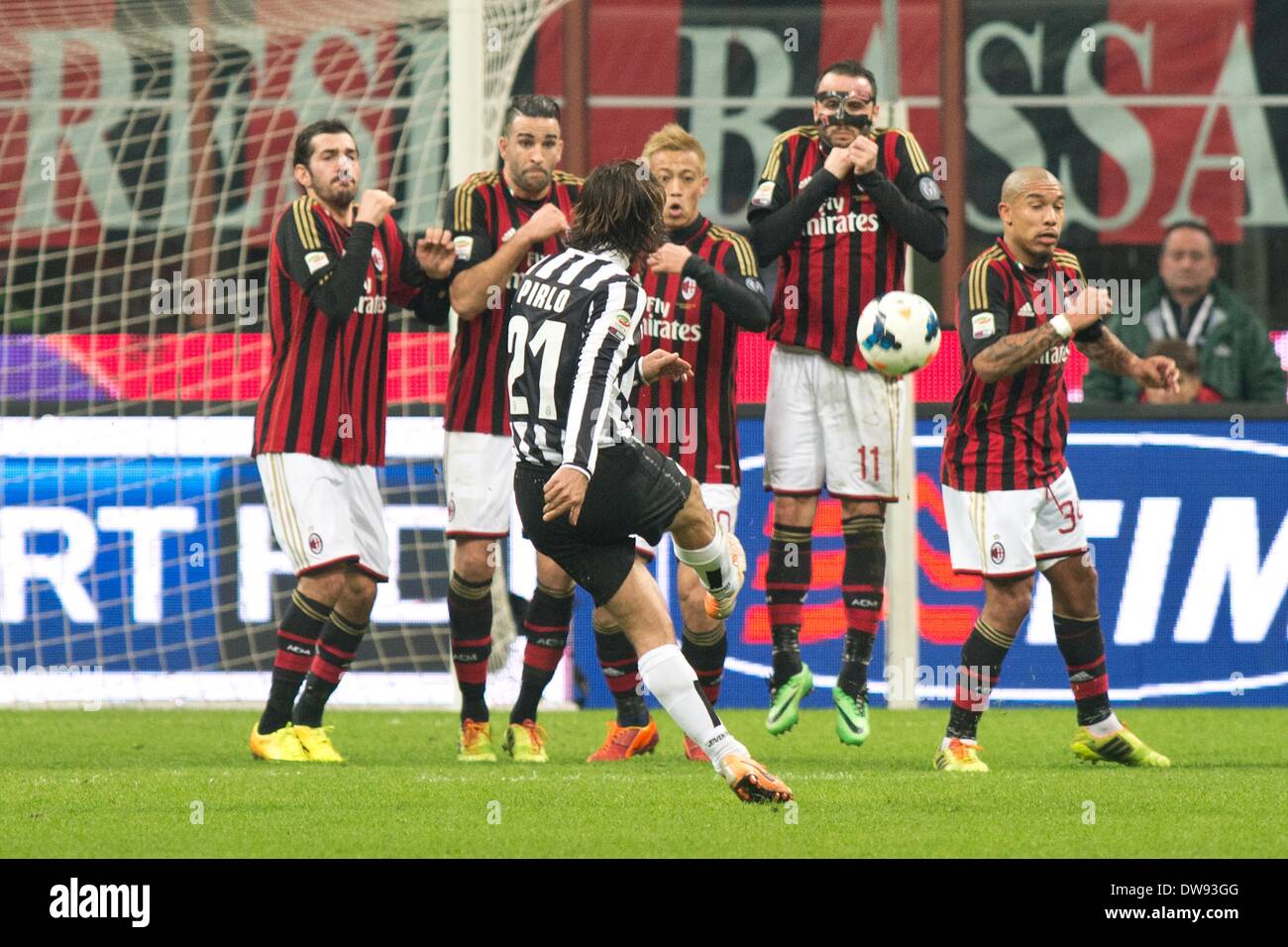 Andrea Pirlo Free Kick Wallpaper