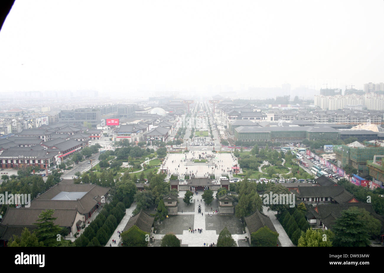 Skyline of Xian / Xi'an, China Stock Photo - Alamy