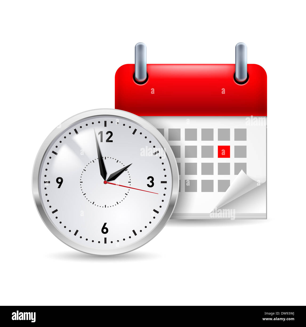 Red Time Icon